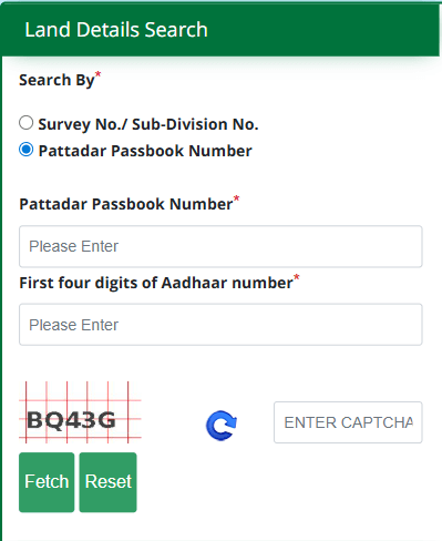 Bhu Bharathi (భూ భారతి) - View Land Records @ bhubharati.telangana.gov.in